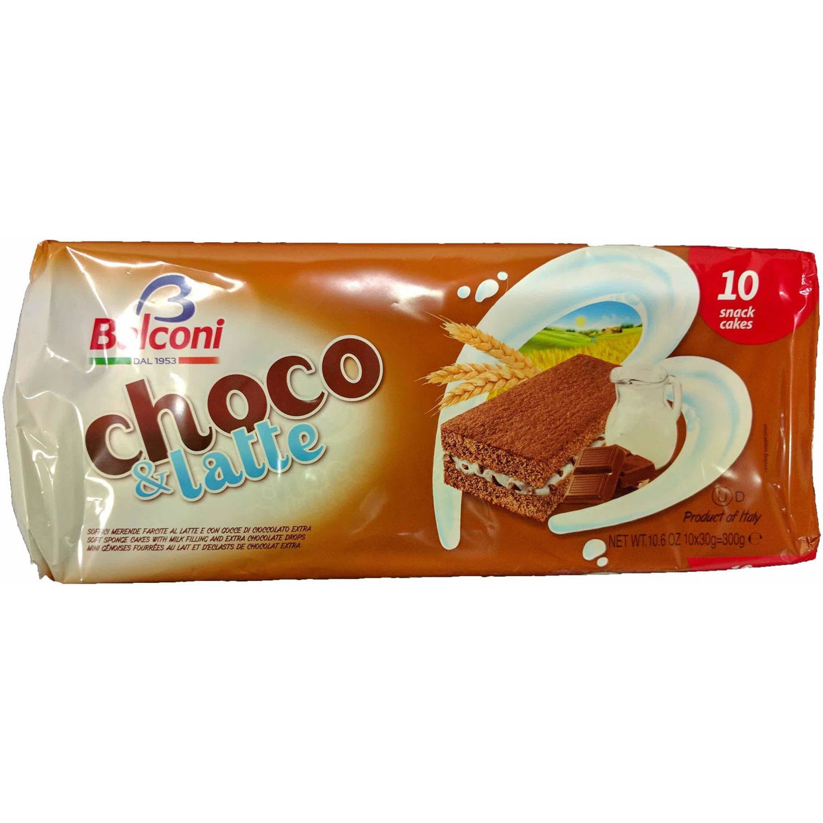 Balconi - choco & latte ( Sponge cakes ) – The Italian Shop