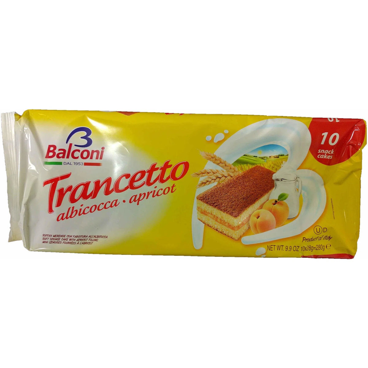 Balconi - Trancetto ( Apricot Sponge Cake ) – The Italian Shop