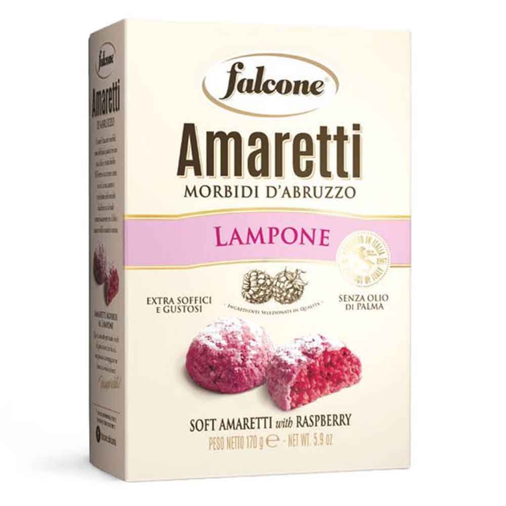 Falcone - Amaretti Morbidi -al Lampone (soft amaretti with Raspberry ...