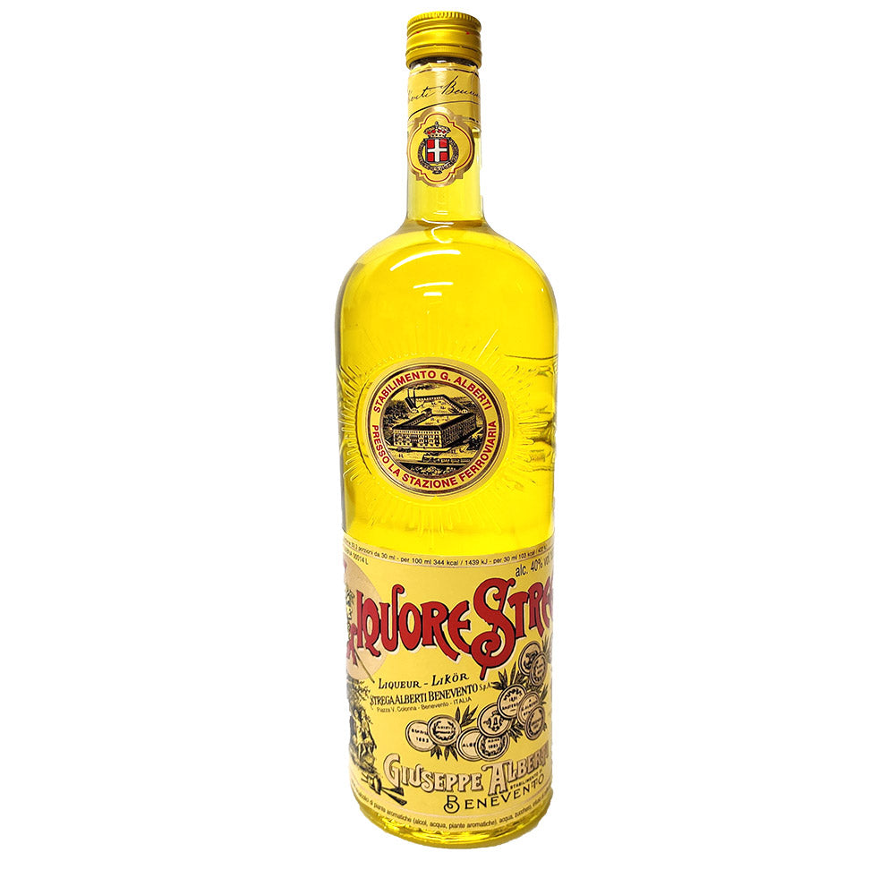 Giuseppe Alberti - Strega Liqueur- (Alcohol) 1 ltr – The Italian Shop