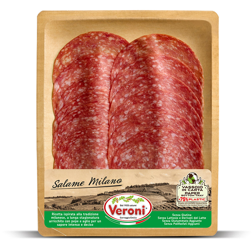 Veroni - Salami Milano- Sliced (70g) – The Italian Shop